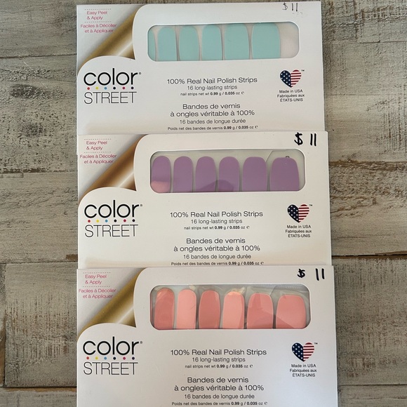 Color Street | Makeup | Color Street Pastel Sets | Poshmark
